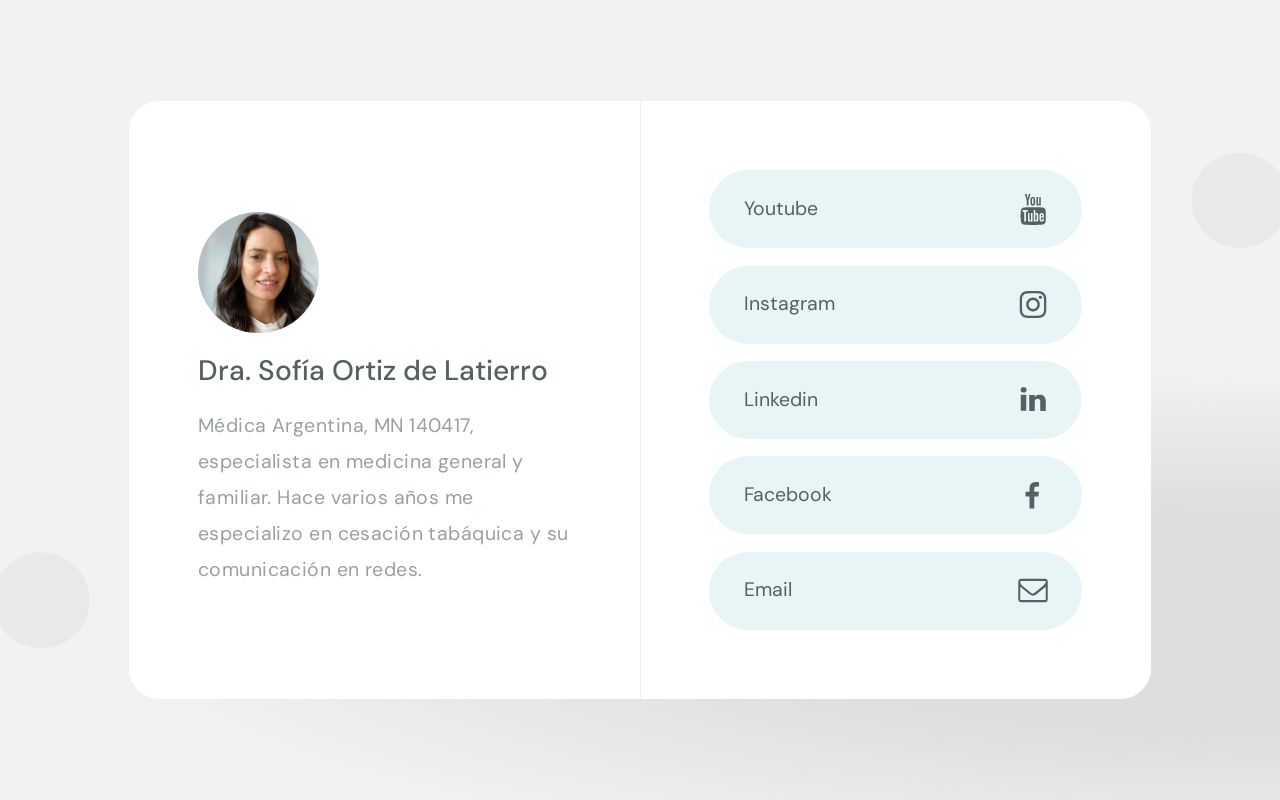 Dra. Sofía Ortiz de Latierro - Tratamientos para dejar de fumar